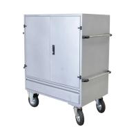 China Steel Horse Saddle Box Large Metal Horse Saddle Trunk Saddle Locker Tack Cabinet for sale