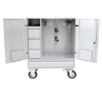 China Steel Horse Saddle Box Large Metal Horse Saddle Trunk Saddle Locker Tack Cabinet for sale