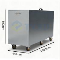 China TYXD Large Capacity Lockable Galvanized Steel Horse Feed Storage Box for sale