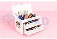 China TYXD Metal Storage Box Box with Drawers Desktop Storage Box Cosmetic Storage Box Multi-layer Storage Cabinet for sale