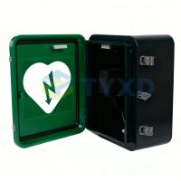 China 2026 NEW DESIGN Outdoor Heated Waterproof AED Wall Mount Cabinet with Audible Alarm for sale
