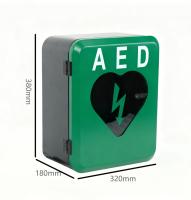 China 2026 NEW DESIGN Outdoor Heated Waterproof AED Wall Mount Cabinet with Audible Alarm for sale