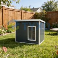 China Australia Standard Insulated Dog House for Winter Waterproof Windproof Pet Cage Home Outdoor Easy Install Easy Clean Pet House for sale
