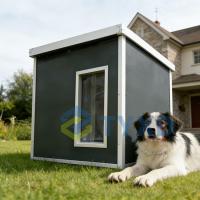 China Australia Standard Insulated Dog House for Winter Waterproof Windproof Pet Cage Home Outdoor Easy Install Easy Clean Pet House for sale