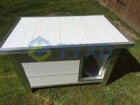 China TYXD Dog Kennel Insulated Outdoor Dog House with Insulation for Truck Bed & Outdoor Use. Easy to Install and Clean. for sale