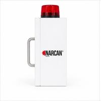 China Wall Mounted Overdose Cabinet with Door Alarm and Strobe Light for Naloxone Emergency Storage for sale