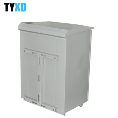 China Lockable Server Cabinet / Outdoor Server Enclosure Stainless Steel Made for sale