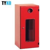 China Lockable Weatherproof Fire Extinguisher Cabinets Cold Rolled Steel Made for sale