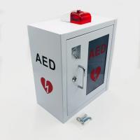 China Customizable AED Defibrillator Cabinets , Alarmed AED Wall Box 400x360x200mm for sale