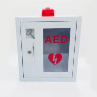 China Customizable AED Defibrillator Cabinets , Alarmed AED Wall Box 400x360x200mm for sale