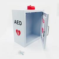 China Customizable AED Defibrillator Cabinets , Alarmed AED Wall Box 400x360x200mm for sale