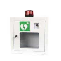 China Alarmed AED Defibrillator Cabinets , Wall Mounted External Defibrillator Cabinets for sale