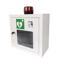 China Alarmed AED Defibrillator Cabinets , Wall Mounted External Defibrillator Cabinets for sale