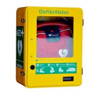 China Waterproof AED Defibrillator Cabinets , Outdoor Heated Defibrillator Cabinet for sale