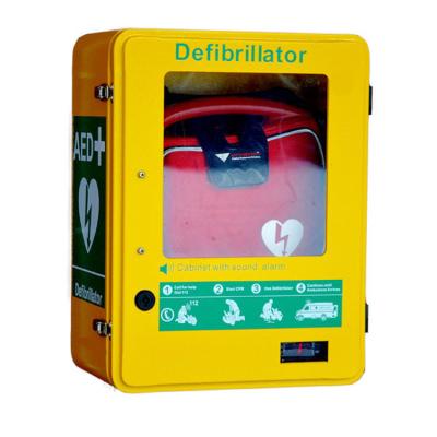 China Waterproof AED Defibrillator Cabinets , Outdoor Heated Defibrillator Cabinet for sale