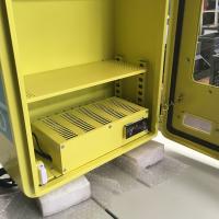 China Waterproof AED Defibrillator Cabinets , Outdoor Heated Defibrillator Cabinet for sale