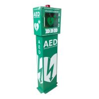 China Outdoor Heated AED Defibrillator Cabinets , Free Standing Defibrillator Storage Cabinets for sale