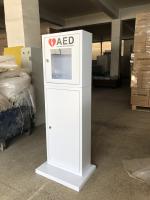China Outdoor Free Standing Emergency Defibrillator Box For First Aid Storage for sale