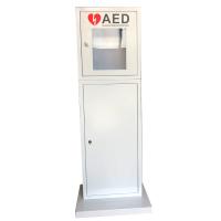China Outdoor Free Standing Emergency Defibrillator Box For First Aid Storage for sale