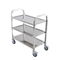 China High Durability Custom Metal Products , Stainless Steel Hospital Medical Trolley for sale
