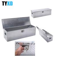 China Silver Aluminum Metal Storage Tool Box Customizable car / trailer cabinet for sale