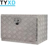 China 24 Inch Metal Tool Box , Heavy Duty Aluminum Truck Under Bed Tool Boxes for sale