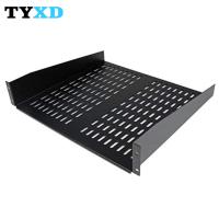 China Strong Server Rack Cabinet Shelf 1U 2U Network Cabinet Accessories for sale