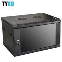 China Stable Network Rack Cabinet , 6U Wall Mount Rack For Network Switch for sale