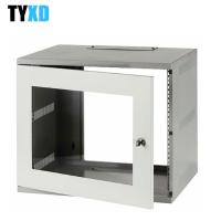 China 6U 12U Wall Mount Server Rack Cabinet Glass Door / Mesh Door Optional for sale