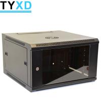 China Wall Mount Network Rack Cabinet , Black / Customized Color Network Equipment Rack for sale