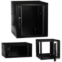 China Cold Rolled Steel 12U Data Cabinet 630*570*450mm For 19
