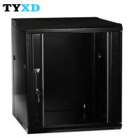 China Cold Rolled Steel 12U Data Cabinet 630*570*450mm For 19