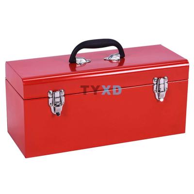 China Cold Rolled Steel Metal Tool Storage Box With Sturdy Carry Handle for sale