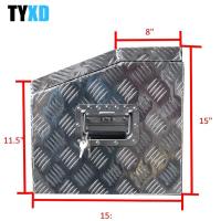 China Fully Welded Metal Tool Storage Box , Metal Tool Box For Trailer for sale