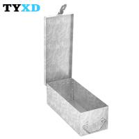 China 12 Inch Personalized Metal Tool Box Lockable For Knives / Valuables Storage for sale