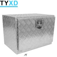 China Heavy Duty Aluminum Metal Tool Storage Box 500*500*350mm For Trailer for sale