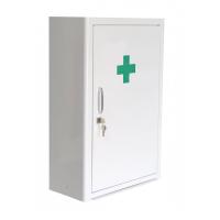 China Lockable Metal First Aid Cabinet , Large Wall Mounted First Aid Kit Cabinet for sale
