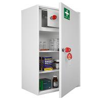 China Empty Metal First Aid Cabinet , Medical Storage Cabinet With Drawer for sale