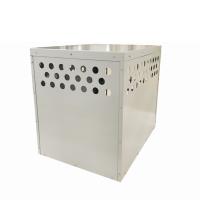 China Front Entry Single Disassembled Aluminum Truck Dog Box 30x21x24 Inch Lightweight for sale