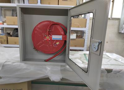 China Single Door Fire Extinguisher Cabinets SS / Cold Rolled Steel Type Optional for sale