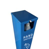 China 1 Gallon 3.8L Foot Pedal Pump Stainless Steel Hand Sanitizer Dispenser Stand for sale