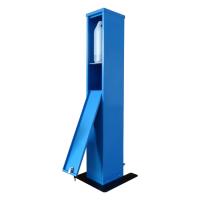 China 1 Gallon 3.8L Foot Pedal Pump Stainless Steel Hand Sanitizer Dispenser Stand for sale