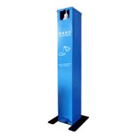 China 1 Gallon 3.8L Foot Pedal Pump Stainless Steel Hand Sanitizer Dispenser Stand for sale