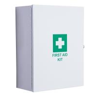 China Metal Empty Wall Mount First Aid Kit Box Medical Wall Box for sale