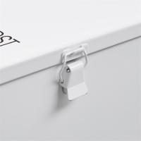 China White Steel Empty First Aid Kit Boxes First Aid Case for sale