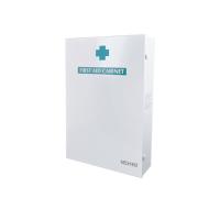China White Steel Empty First Aid Kit Boxes First Aid Case for sale