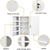 China Emergency First Aid Wall Cabinet For Medical Content for sale