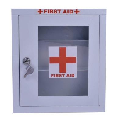 China Empty Steel Medicine Lock Box Wall Mounted for sale