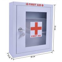China Empty Steel Medicine Lock Box Wall Mounted for sale