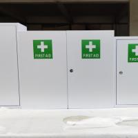 China Emergency First Aid Kits Box Design For Medical Content First Aid Kit Cabinet for sale